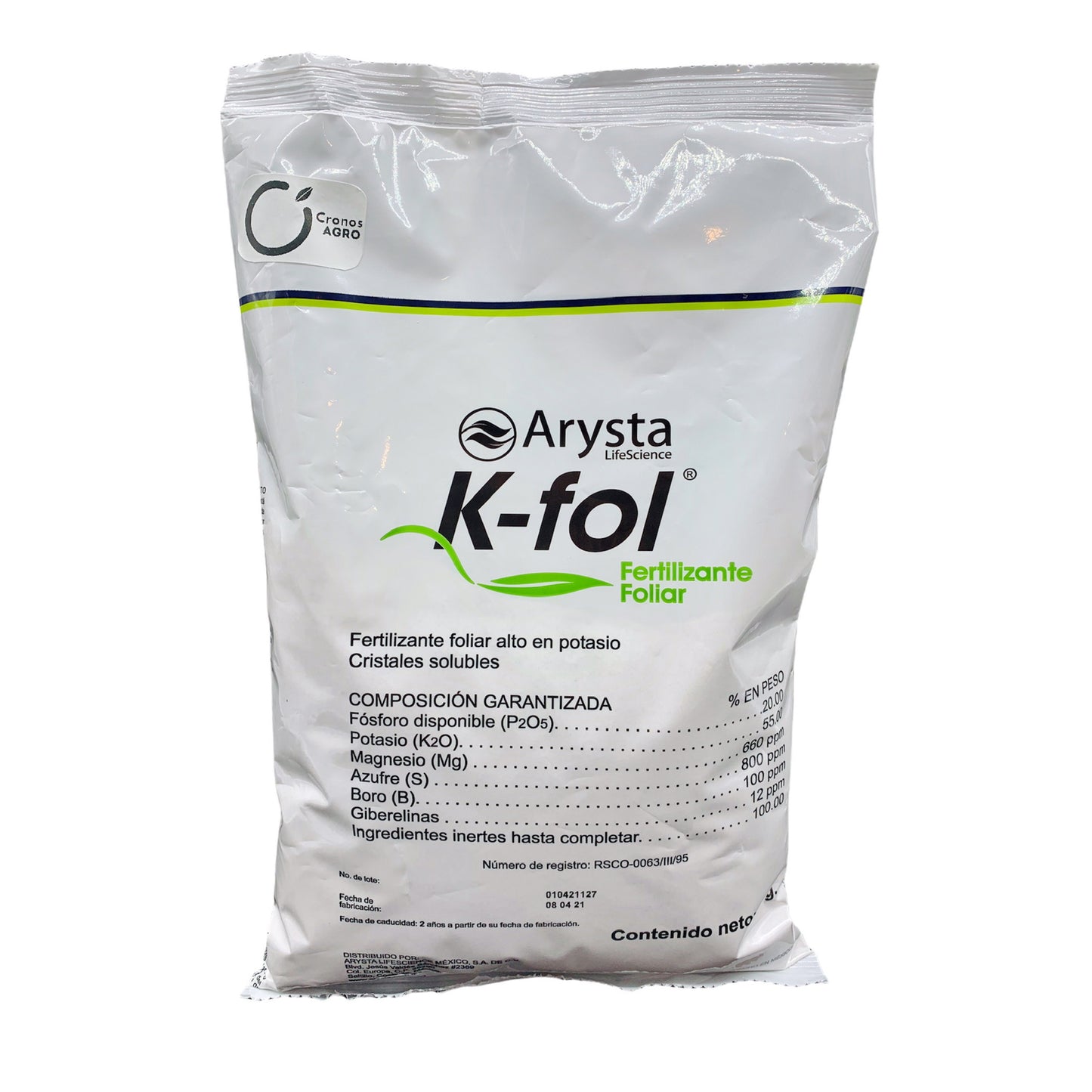 K-fol Nutriente Foliar Frutos más firmes con excelente tamaño 1 kilogr ...